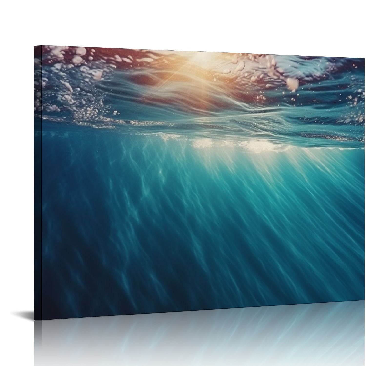 Nawypu Underwater World Sea Ocean Poster Wall Art Picture Painting ...