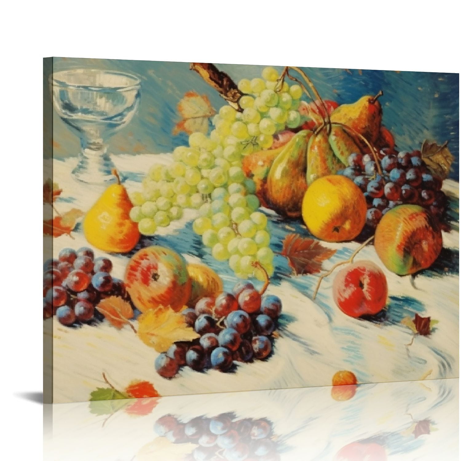 Nawypu Van Gogh Prints - Grapes,Lemons,Pears And Apples Poster ...