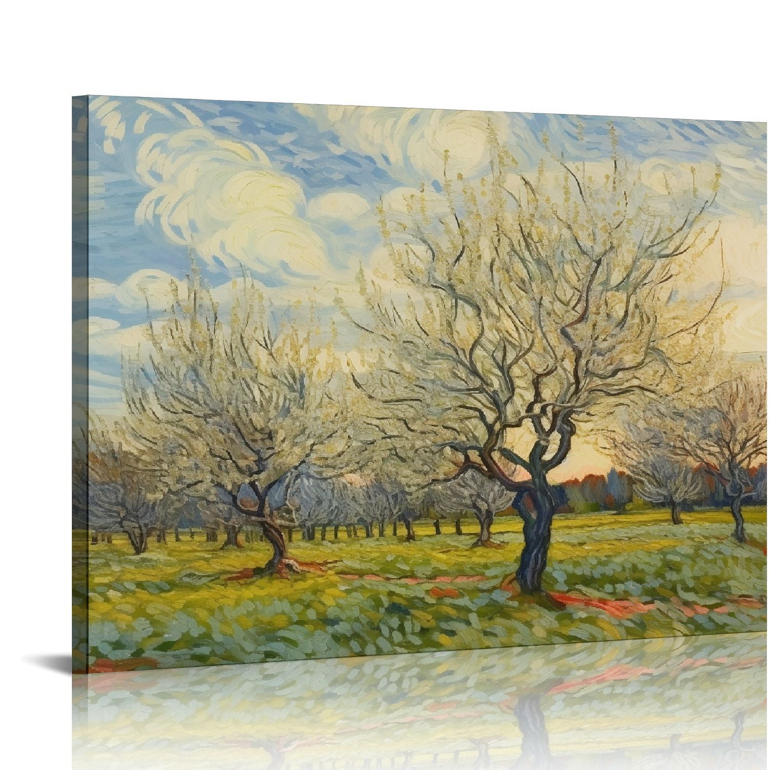 Nawypu Vincent Van Gogh Canvas Wall Art - The White Orchard Prints ...