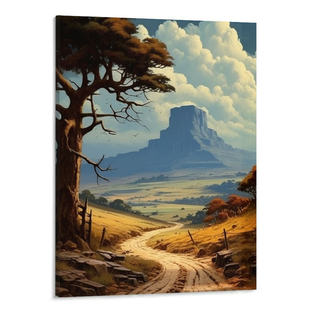 Nawypu Vintage Landscape Print, Antique Prints of English Countryside ...