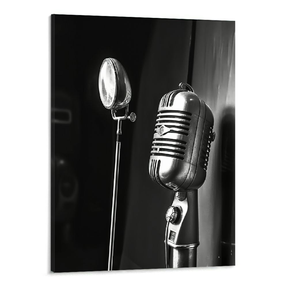 Nawypu Vintage Music Prints Music Wall Decor - Black and White Musical ...