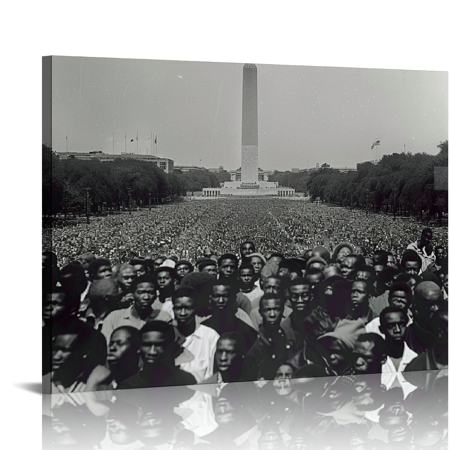 Nawypu Vintage Poster Washington March Civil Rights Poster 1963 Black ...