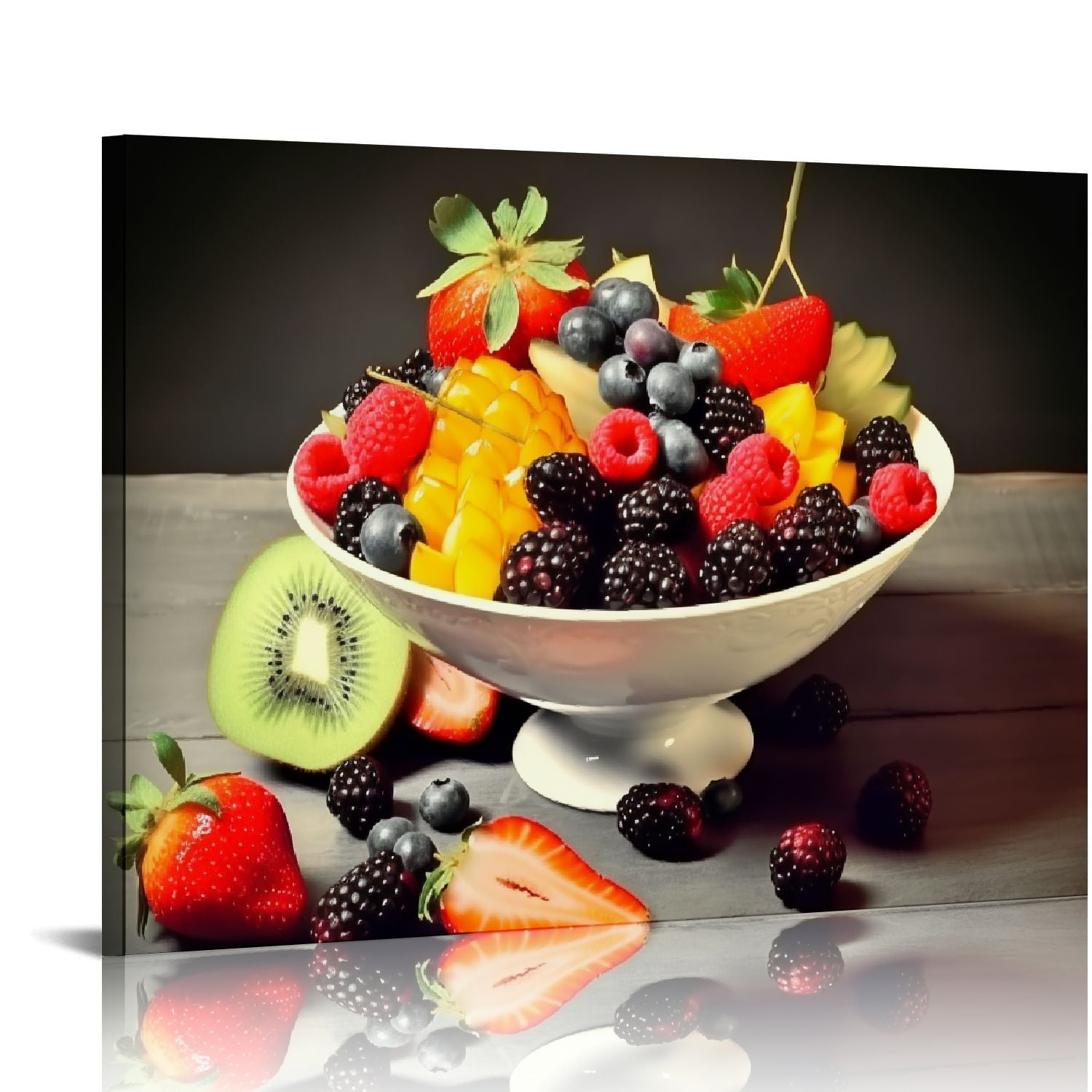 Nawypu Wall Art Fruit Canvas Poster Printing Printmaking For living ...