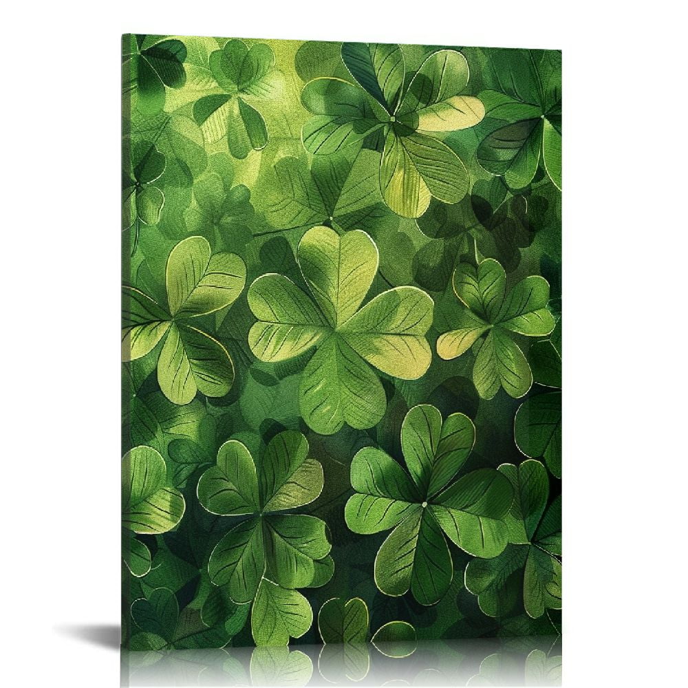 Nawypu Watercolor Clover, Grass, Spring, St Patrick, Digital watercolor ...