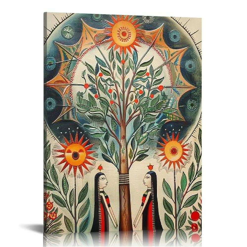 Nawypu Weird Tree Poster - Psychedelic Print - Trippy Art - Modern Art ...