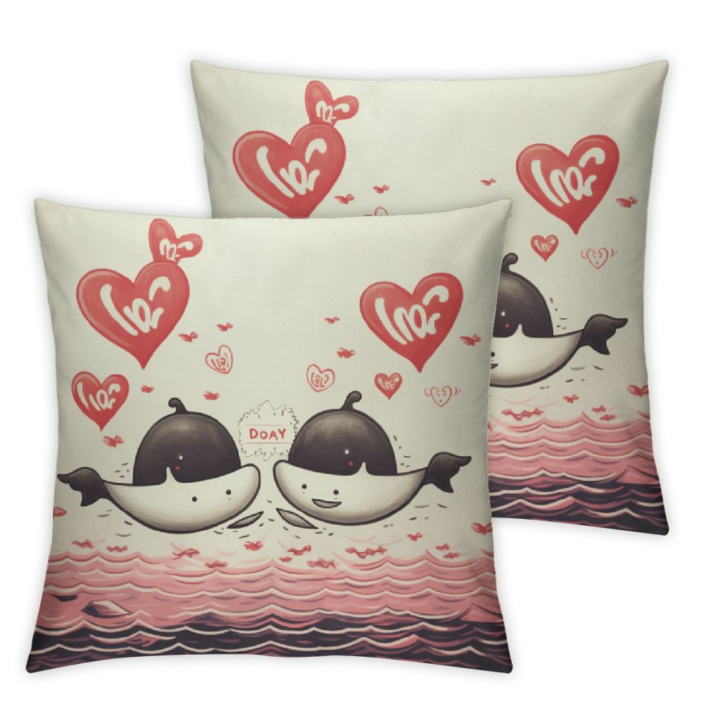 Nawypu Whale Pillow Covers Whale Gifts,Whale Gifts for Kids,Whale ...