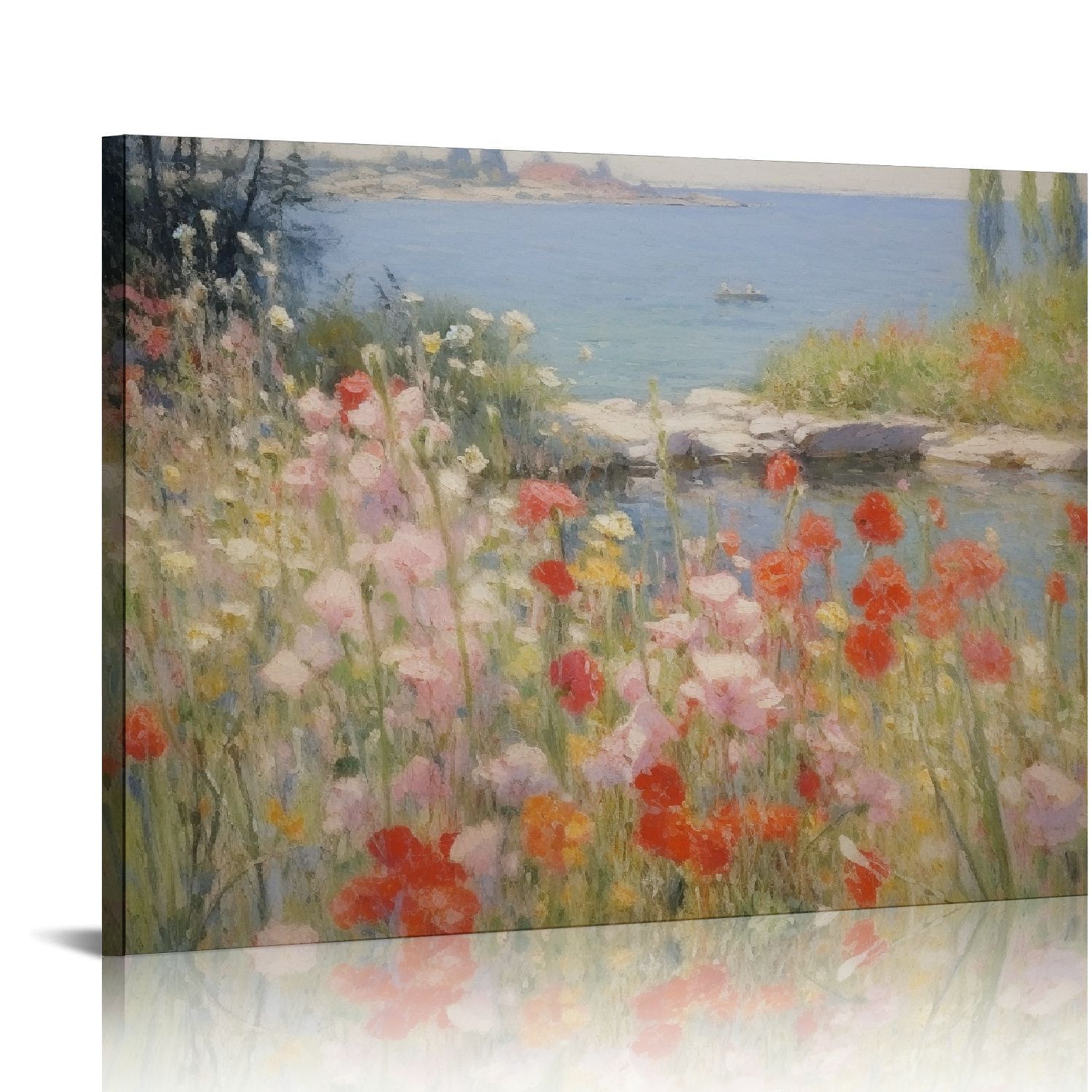 Nawypu Wildflowers - Spring Floral Artwork, Country Cottage Art ...