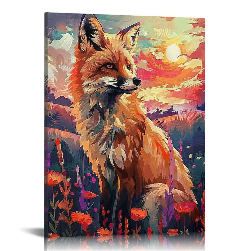 Nawypu Wolf Art Print, Watercolor Forest, Double Exposure Wolf, Wild ...