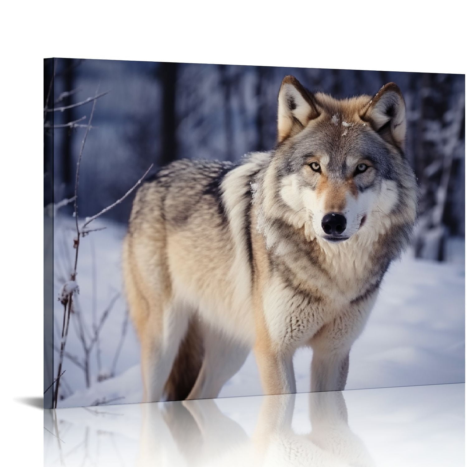 Nawypu Wolf Canvas prints Wall Art Photography Poster Printing Living ...