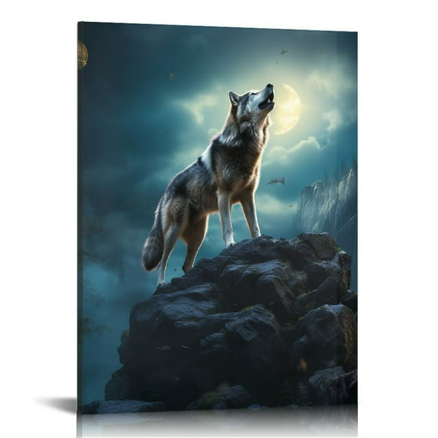 Nawypu Wolf Poster - Wolf Wall Art - Wolf Pictures - Wolf Paintings ...