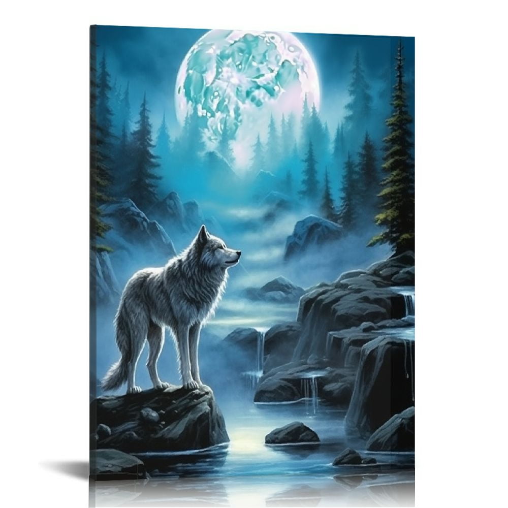 Nawypu Wolf Poster - Wolf Wall Art - Wolf Pictures - Wolf Paintings ...