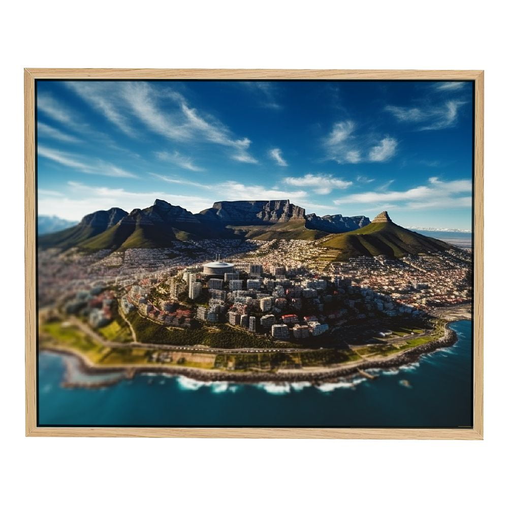 Nawypu World's Heritage Famous Places Canvas Wall Art, Scenic Framed ...
