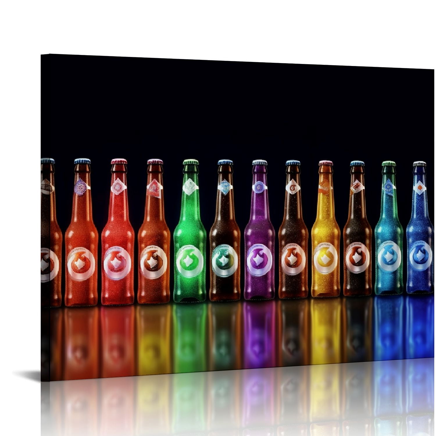 Nawypu Zombie Perk Bottles Canvas Poster Modern Aesthetic Picture Wall ...