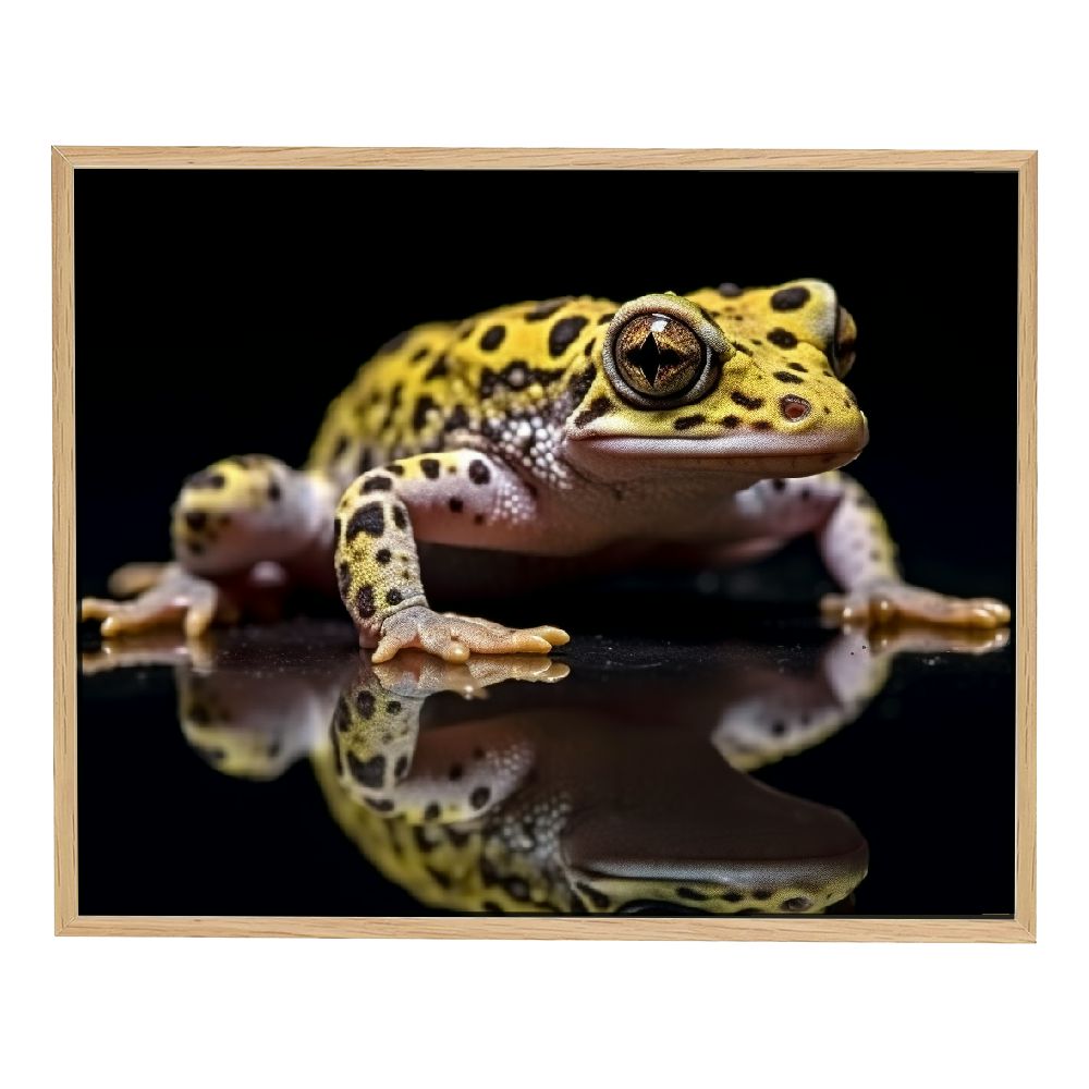 Nawypu leopard gecko lizard reptile Poster Decorative Painting Canvas Wall Posters And Art ...