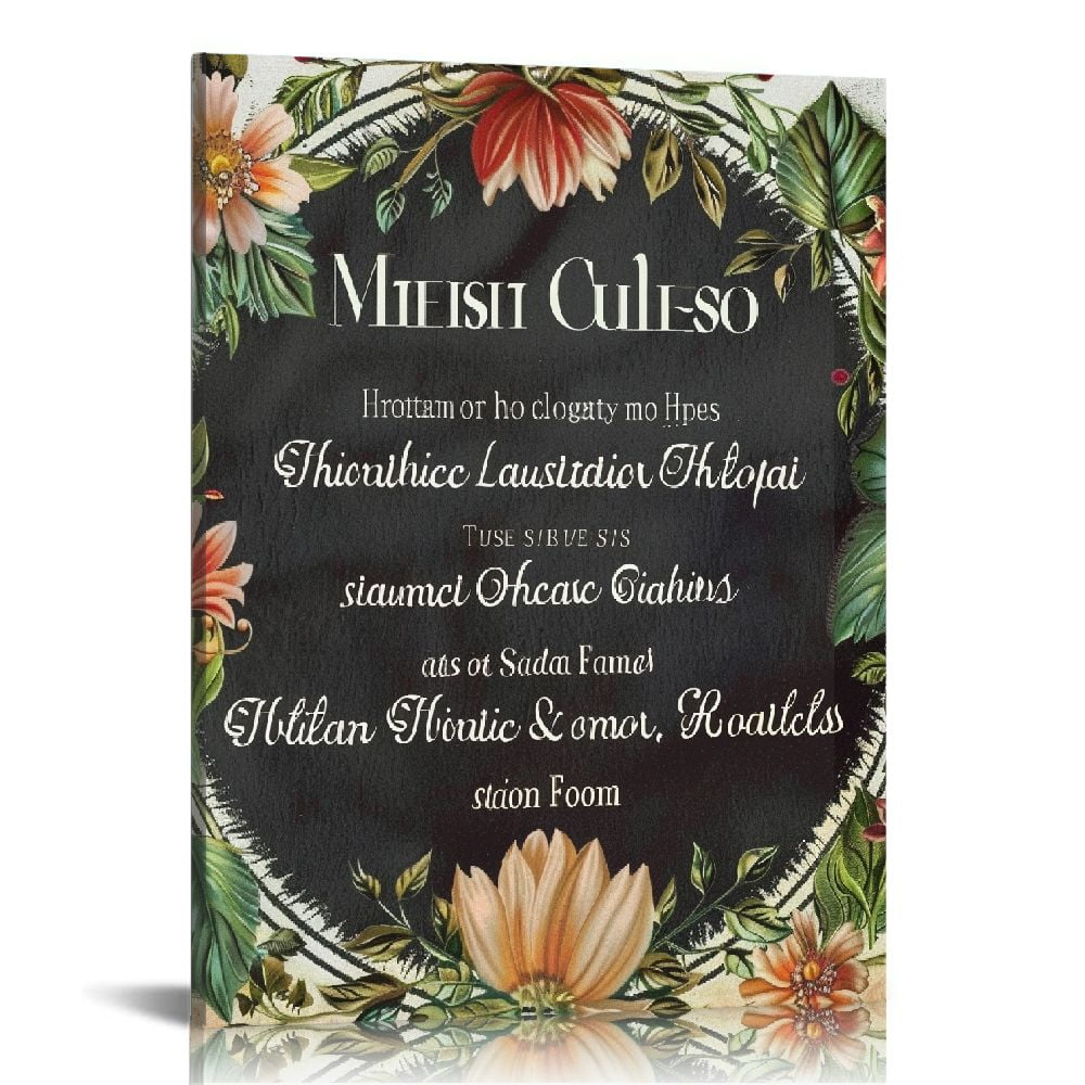 Nawypu the Beatitudes Scripture Sign Canvas Home Wall Art Decor Bible ...