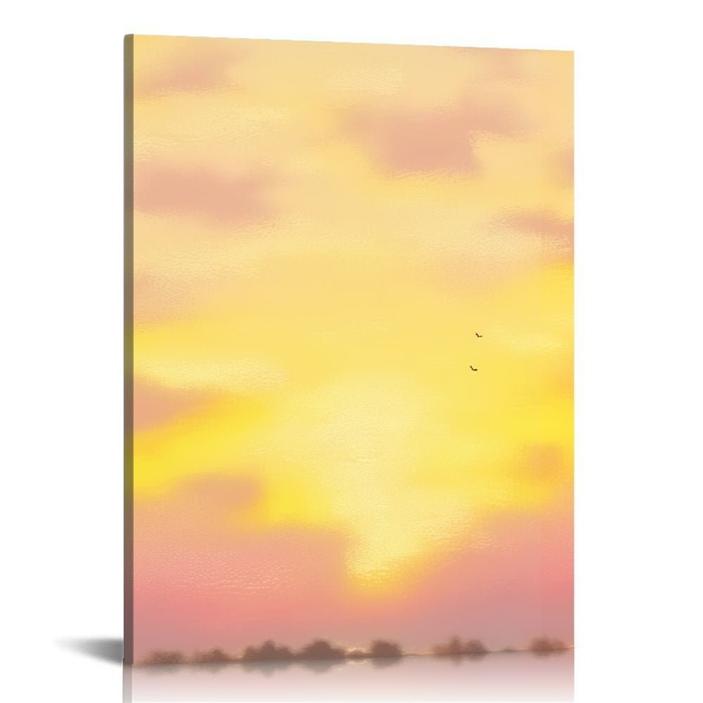 Nawypu x Mentoring Positives Collaboration Mellow Mellow Framed Canvas ...