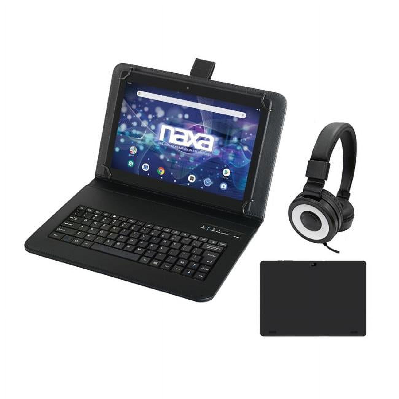 Naxa NID-1055 10.1" Tablet Bundle, 16GB, Android 10.0, Bluetooth 4.0 ...