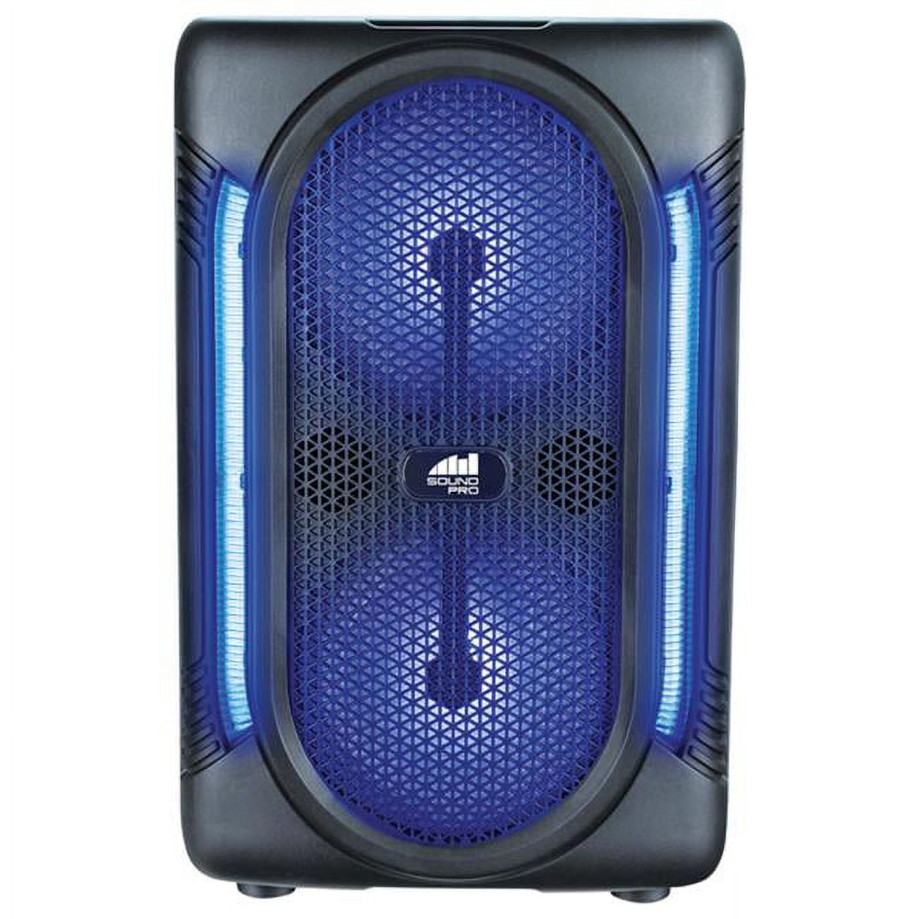 Naxa 6.5 in. Portable Bluetooth Speaker & Disco Light with Microphone ...