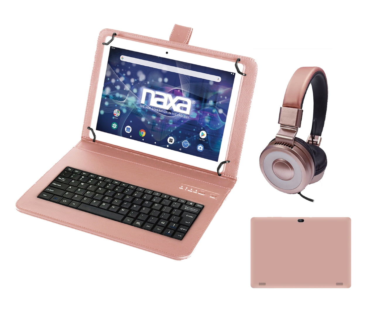 Naxa Electronics NID-1055 10.1-inch Core Tablet with Bluetooth Keyboard ...