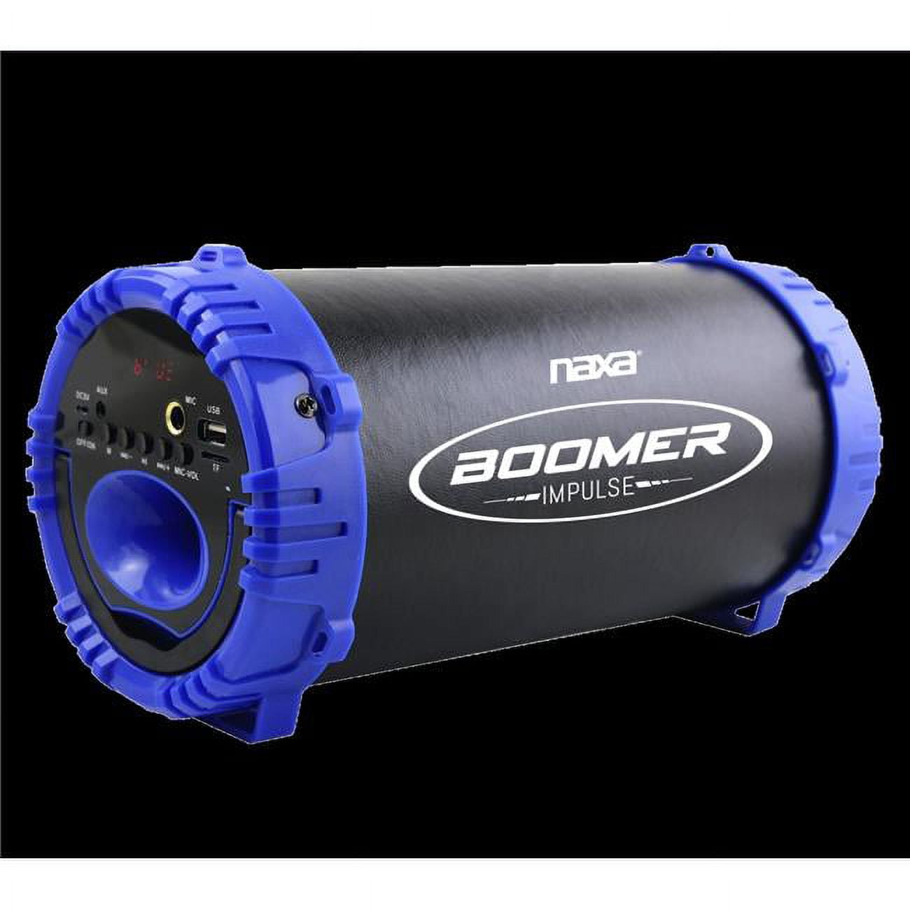 Naxa LED Bluetooth Boom Box, Blue - Walmart.com