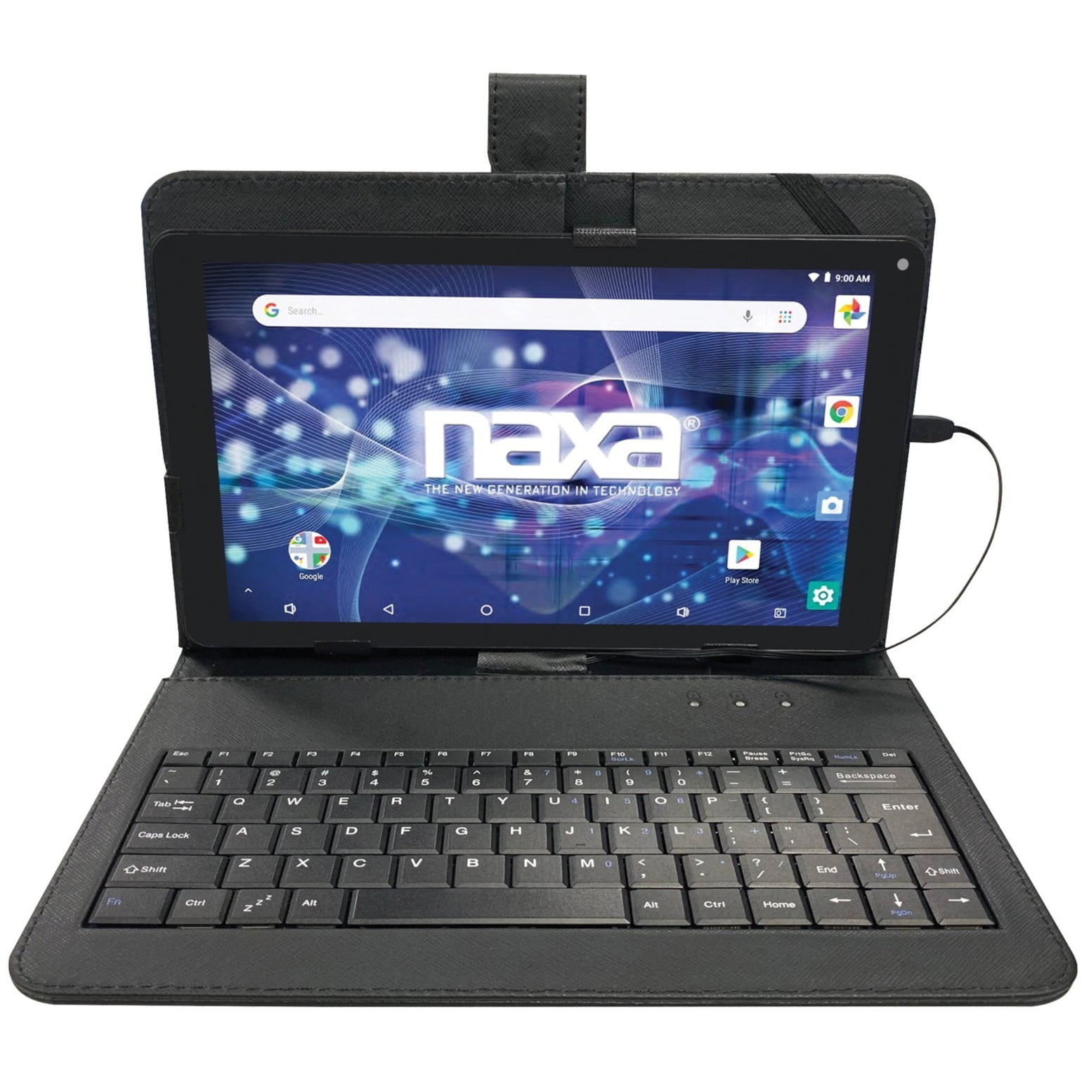 Naxa NID-1020 Tablet 10.1 1 GB RAM 16 GB Storage Android 8.1 Oreo Black ...