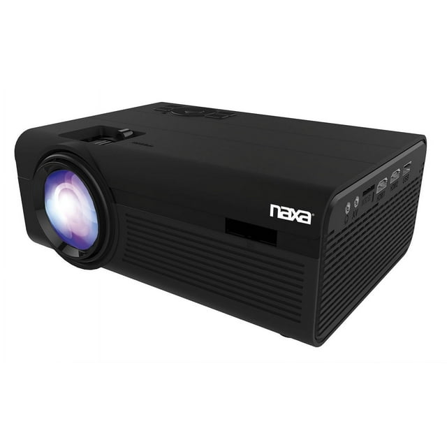 Naxa NVP-2000 150-Inch Home Theater 720p LCD Projector with Bluetooth ...