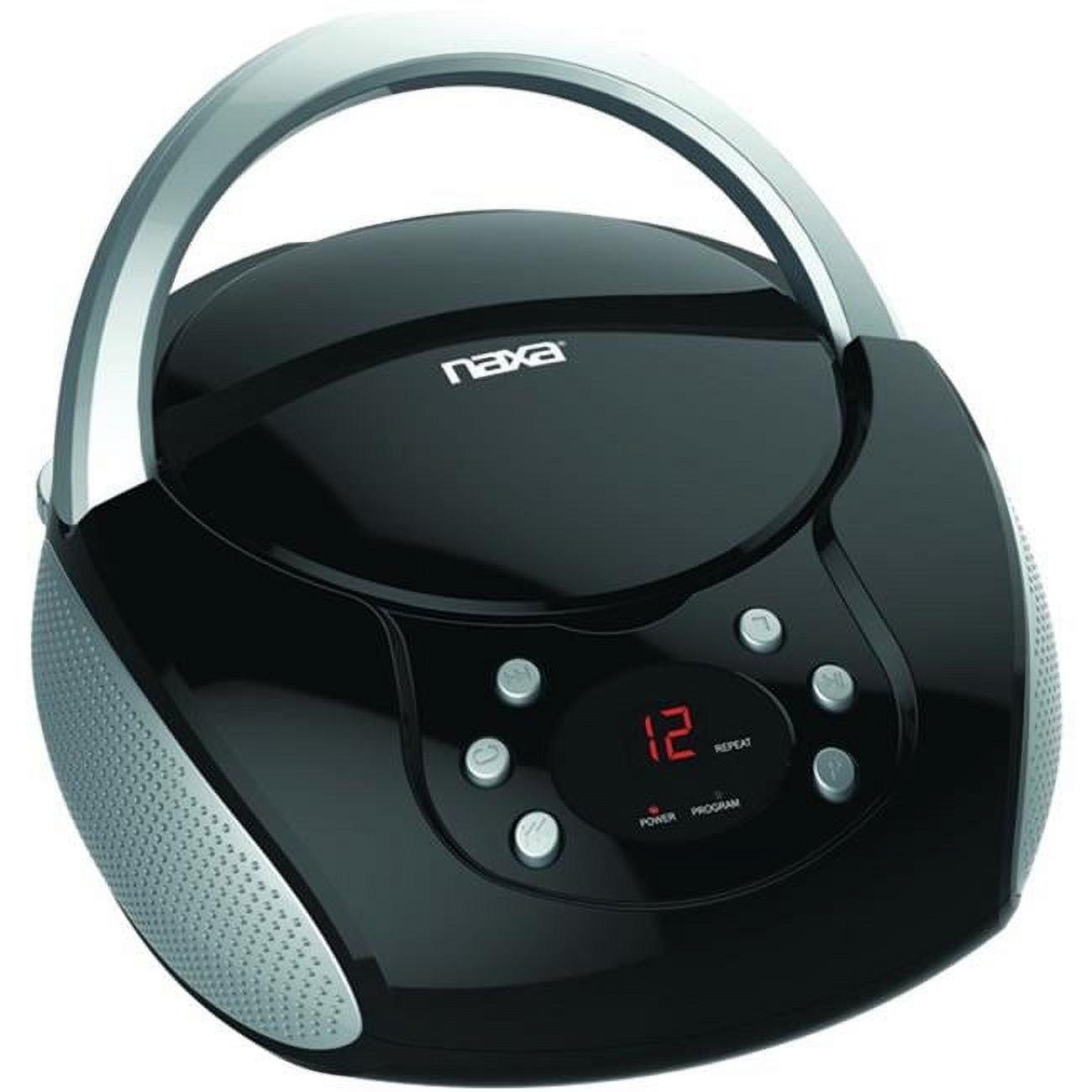 Naxa Portable CD Boom Box, Black - Walmart.com