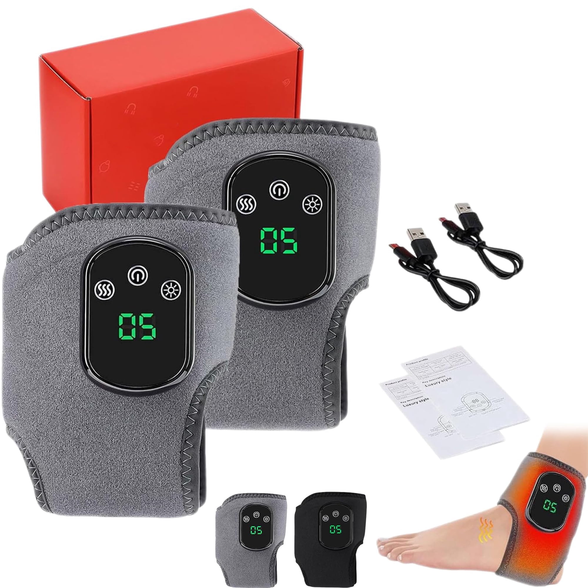 Foot Revive Massager, 3-in-1 Wireless Portable Foot Massager, 3 ...