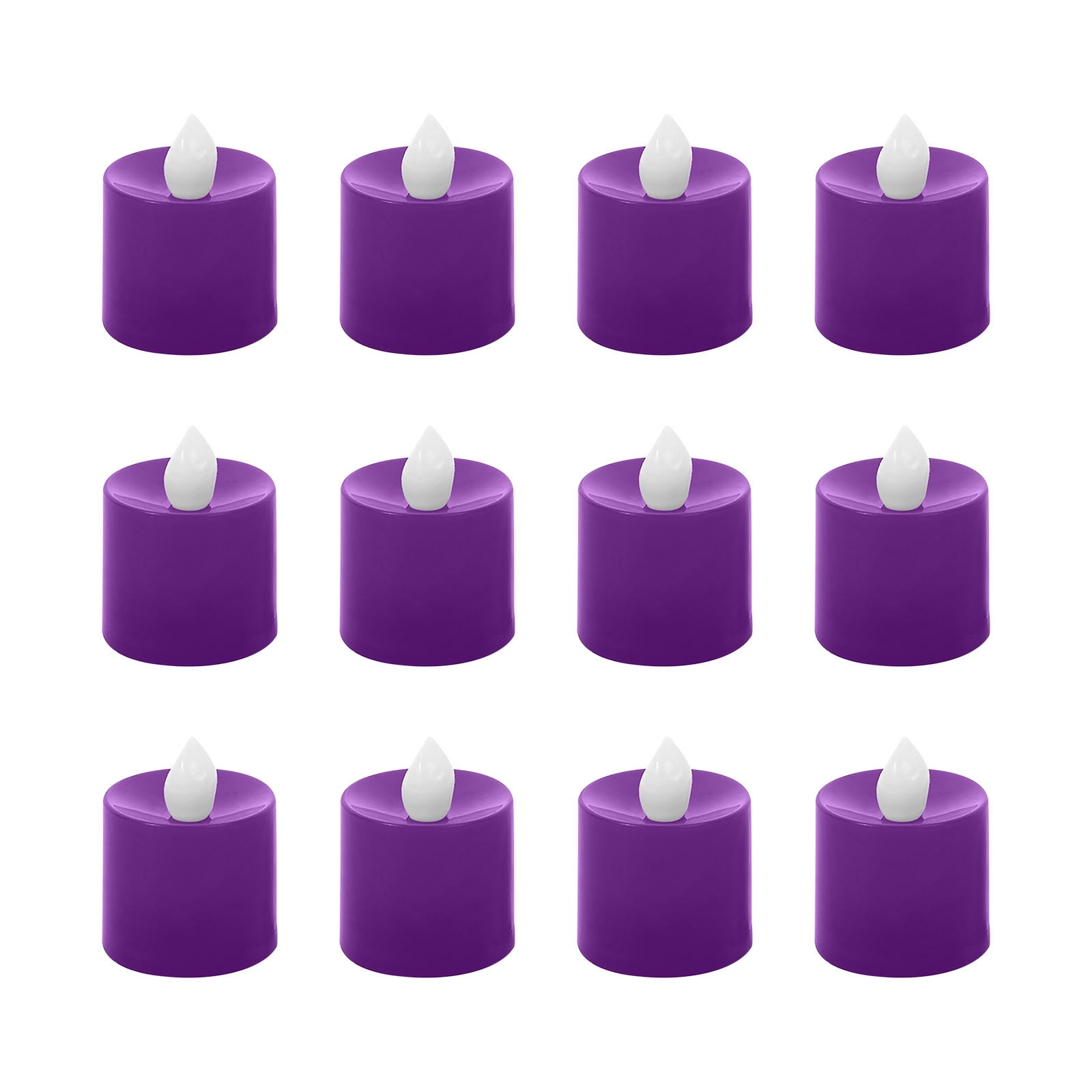 Naxoaeo Clearance 24-Pack Flameless LED Tea Lights Candles Battery ...