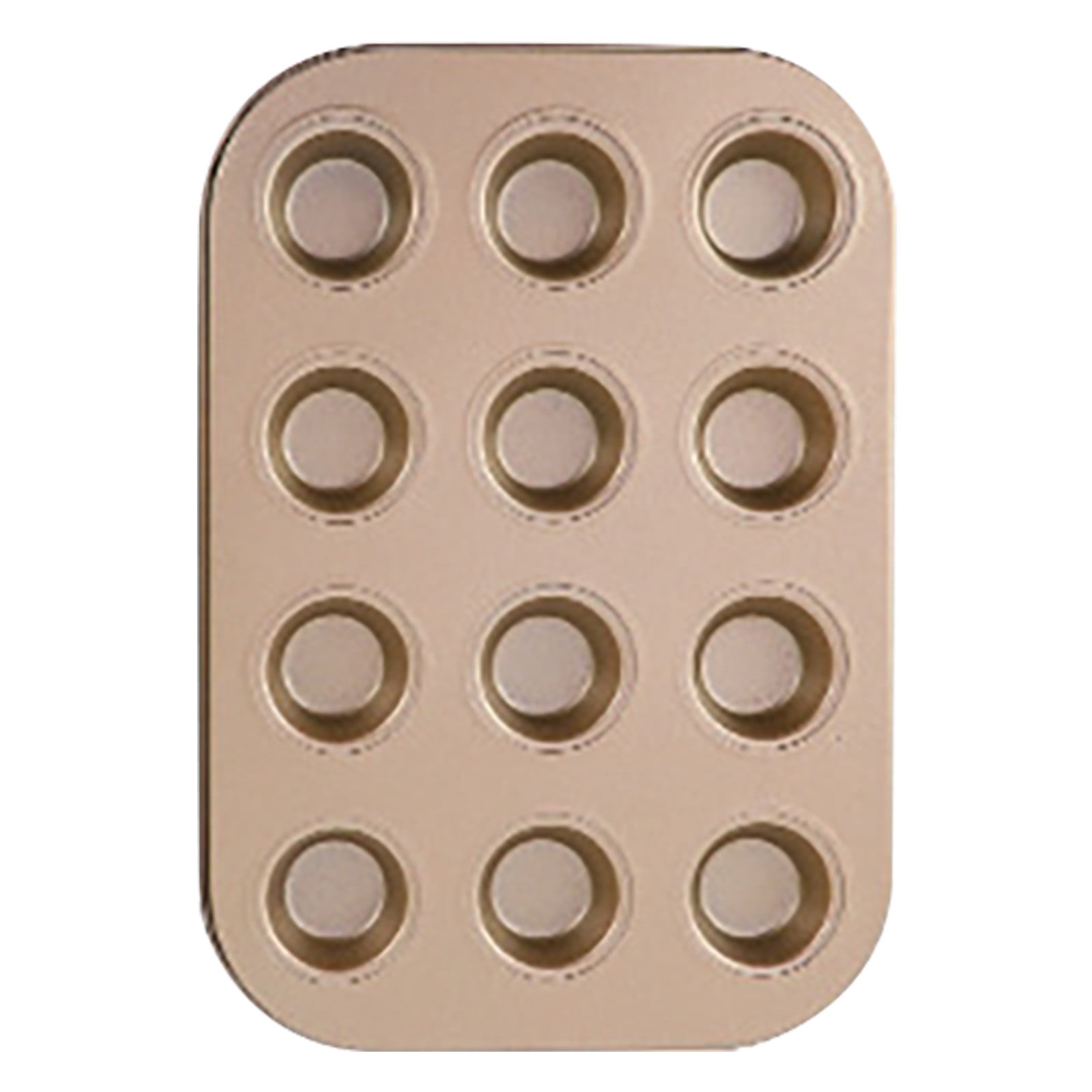 Naxoaeo 4/6/9/12-Cup Muffin Pan, Nonstick Cupcake Pan Round Muffin Tin ...