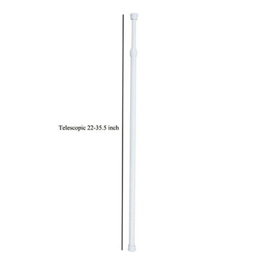 Mainstays Adjustable Oval Spring Tension Curtain Rod 48-84 in. Home ...