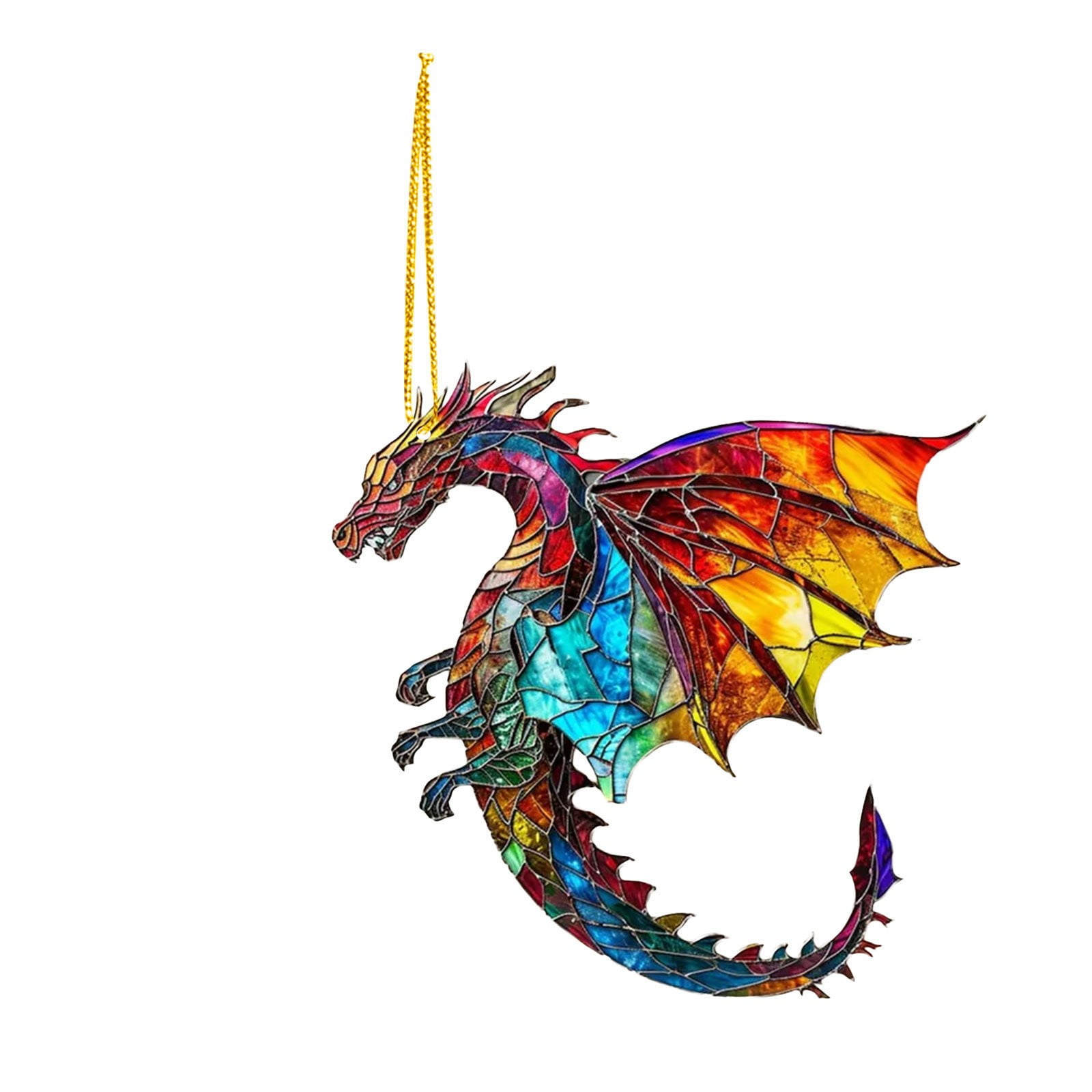 Naxoaeo Clearance Flying Dragon Charm Demon Fire Dragon Totem Jewelry ...