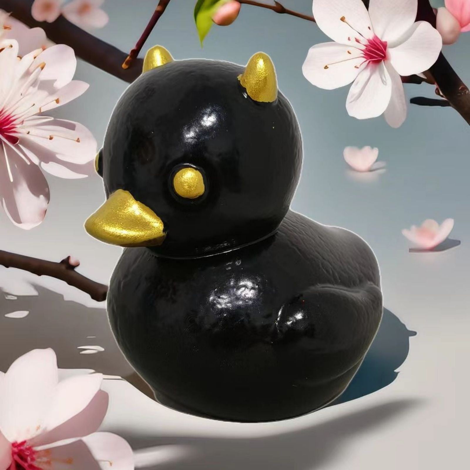 Naxoaeo Clearance Lil Devil Ducky, Devil Duck, Gothic Wall Decor ...