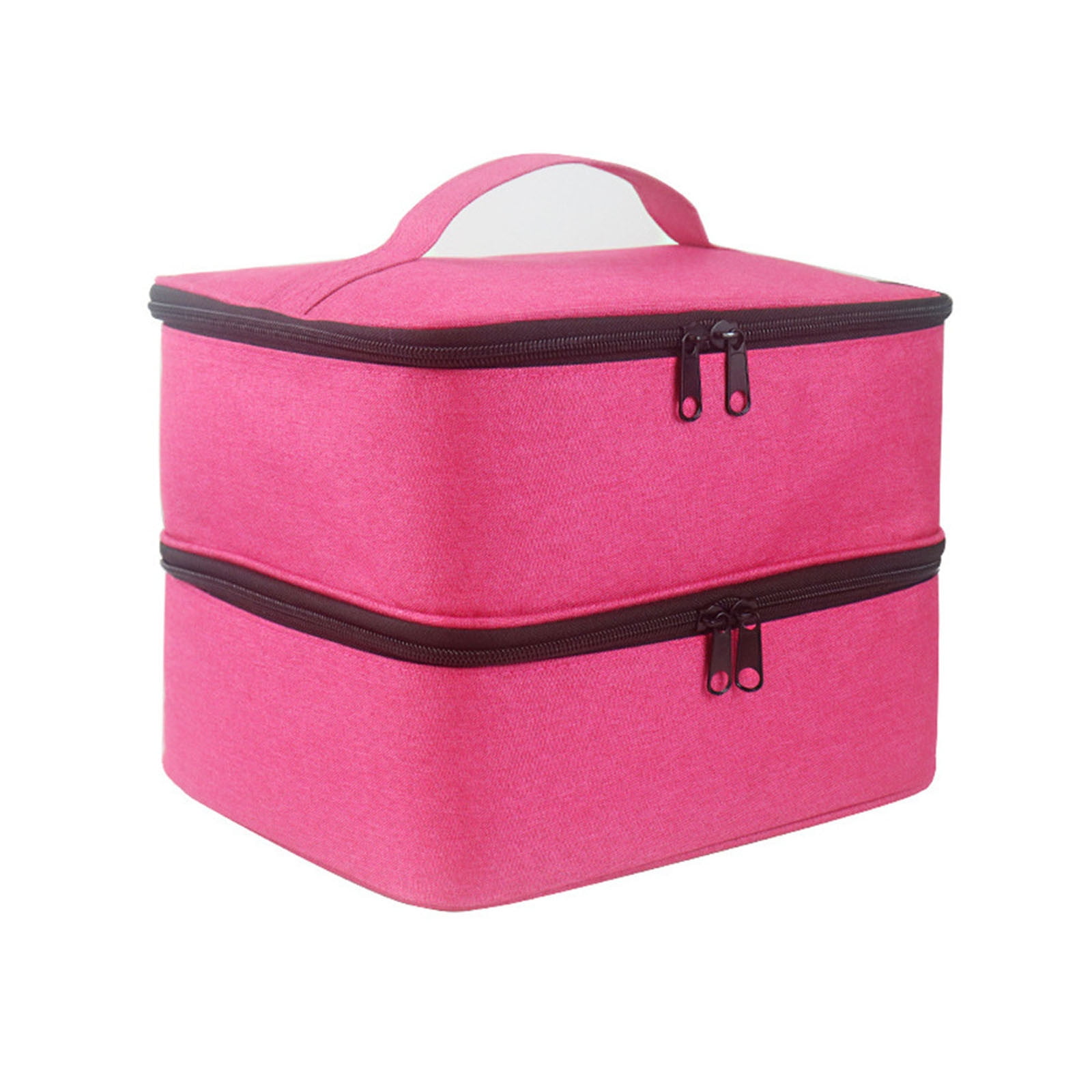 Naxoaeo Nail Polish Organizer Bag Holds 30 Bottles Nail Polish & Nail ...