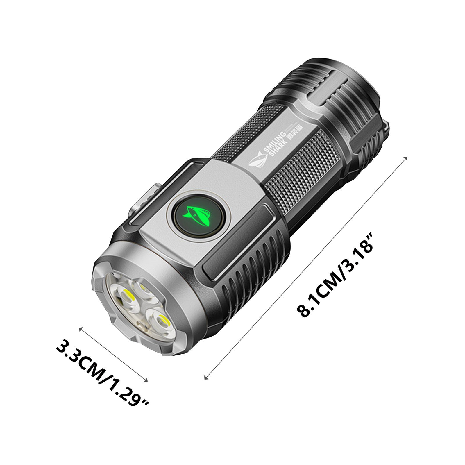 Naxoaeo Small LED Flashlight, EDC Compact Pocket Lights, 400 Lumens ...