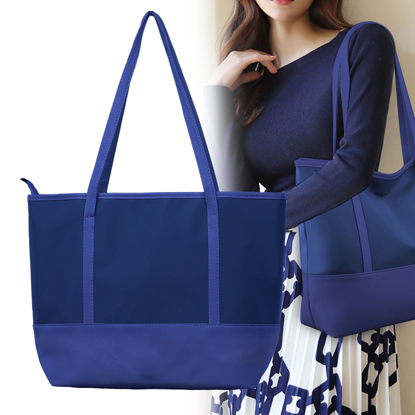 Apmemiss Clearance Women Tote Bag Soft Handbags Vintage Shoulder Purses ...