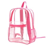 Naxoaeo color Clear Backpack Heavy Duty - Large Clear Backpacks for ...
