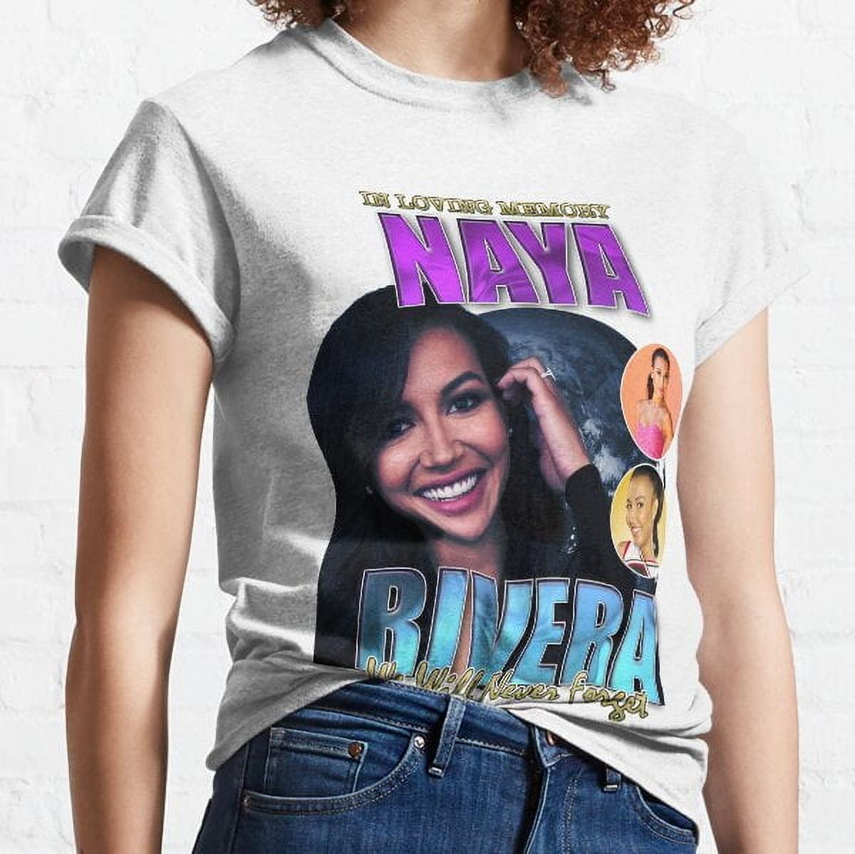 Naya Rivera Rest In Peace RIP Memorial Classic T-Shirt - Walmart.com
