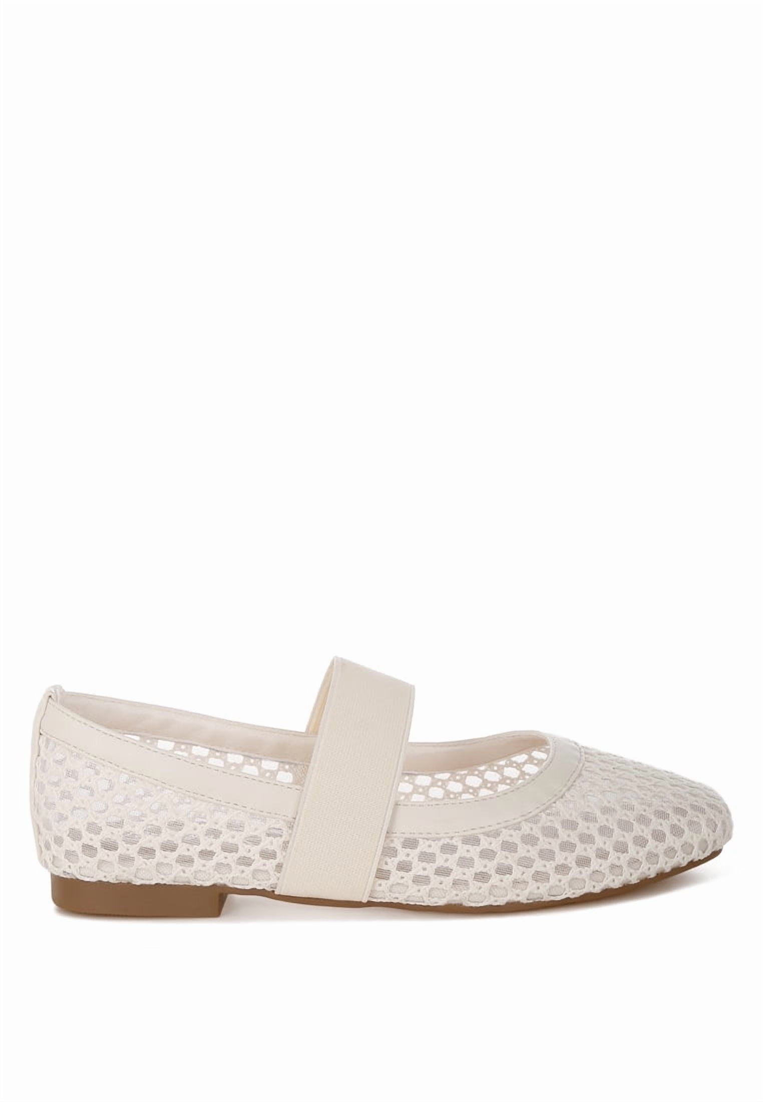 London Rag Nayela Mid-Foot Strap Womens Ballerinas - Walmart.com
