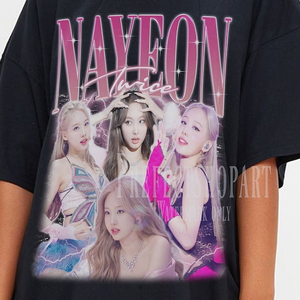 Nayeon Twice, Nayeon Shirt, Nayeon Fan Tees, Nayeon Twice Merch, Nayeon ...