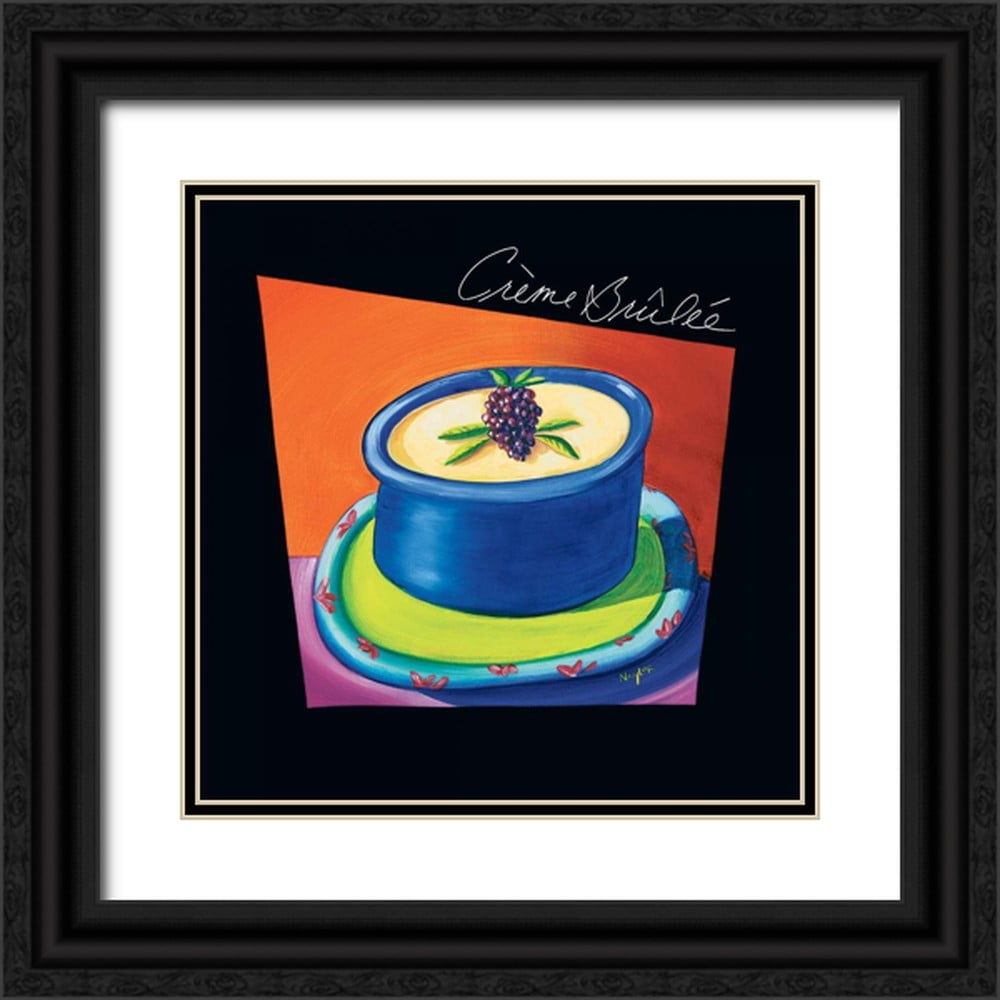 Naylor, Mary 15x15 Black Ornate Wood Framed with Double Matting Museum ...