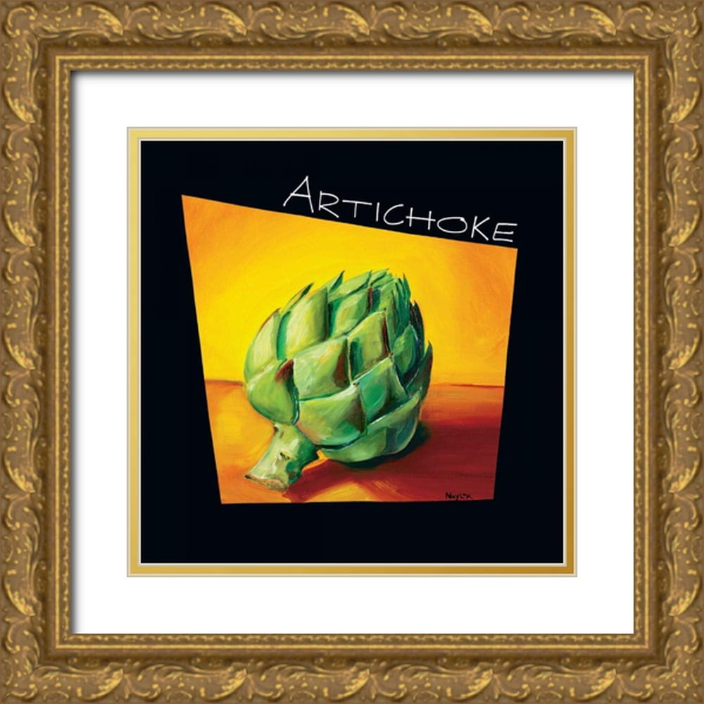 Naylor, Mary 20x20 Gold Ornate Wood Framed with Double Matting Museum ...