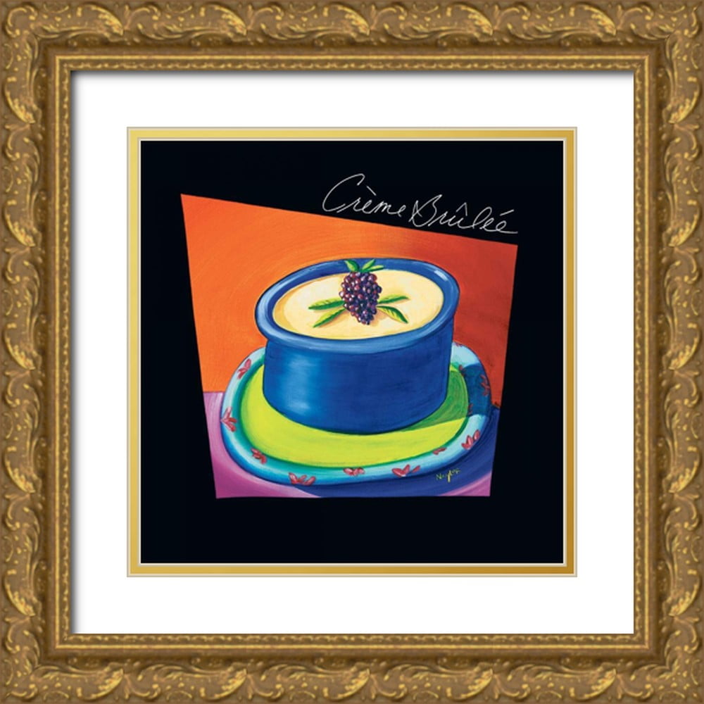 Naylor, Mary 20x20 Gold Ornate Wood Framed with Double Matting Museum ...