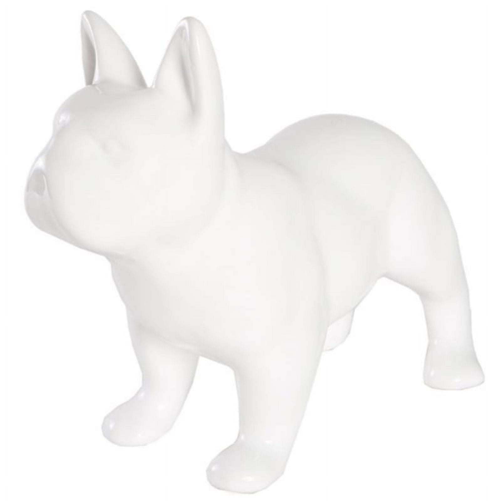 Nayothecorgi - Standing Frenchie French Bulldog Ceramic Statue ...