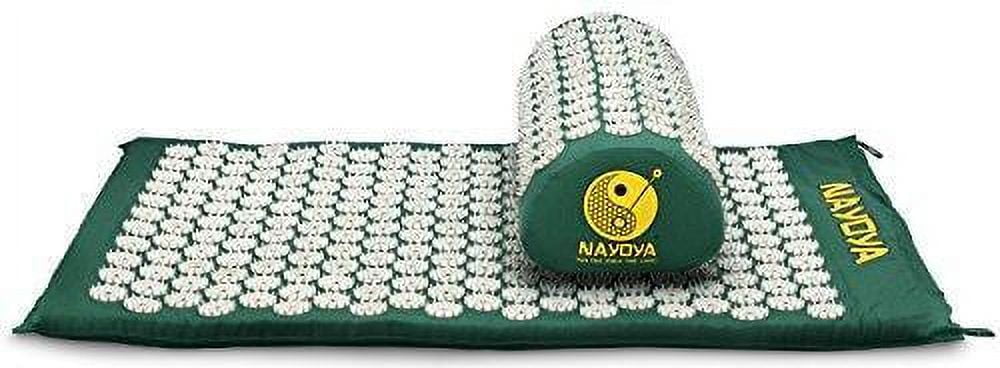 Nayoya Home Acupressure Mat & Pillow Set for Back, Neck, Shoulder ...