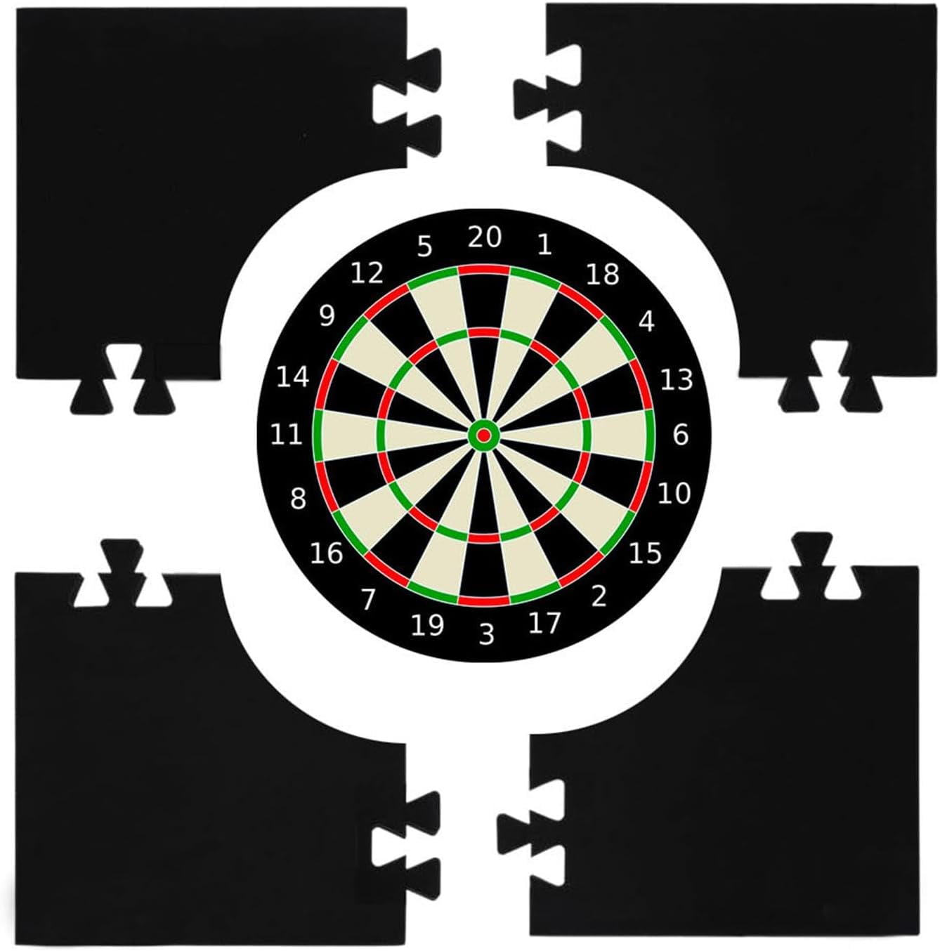 Naysku Dart Board Surround, Square Dartboard Backboard Surround, EVA ...