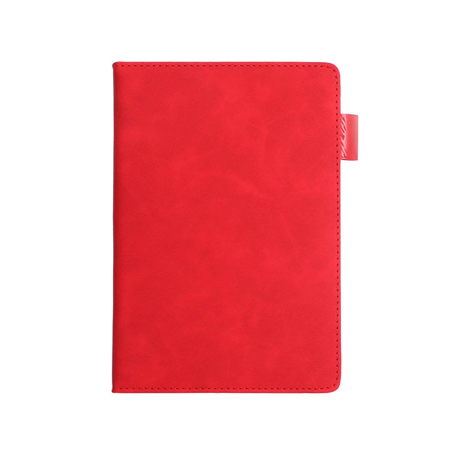 Nayueo,[200 Pages Red] A5 Notepad Engraved Thickened Business Leather ...