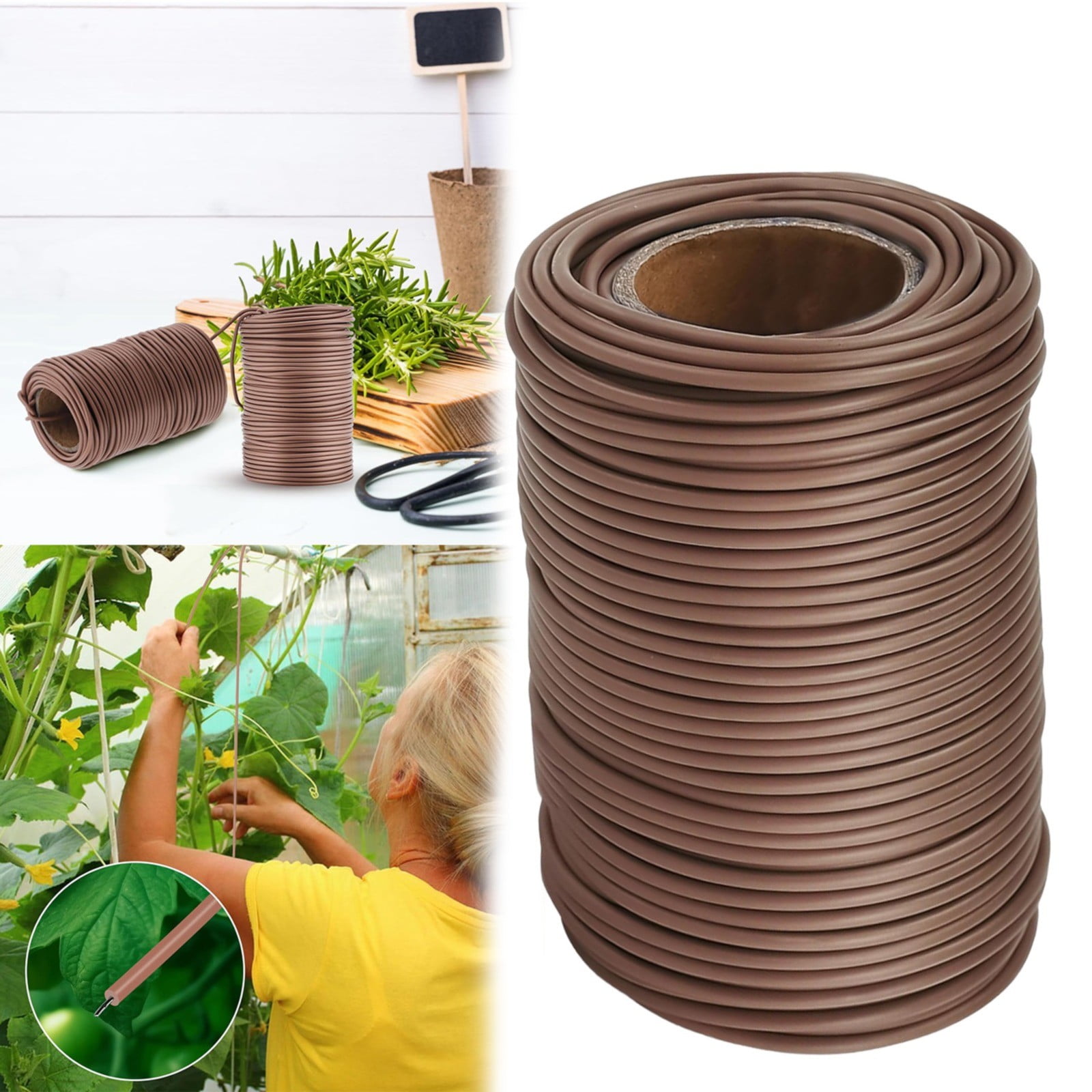 Nayueo Clearance Rattan Clip Tie The Wire With Grapes Tie The Wire With ...