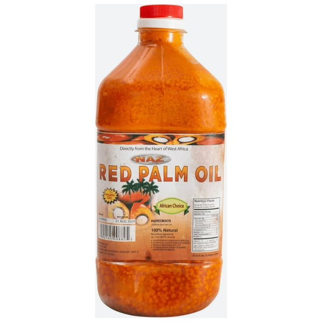 Naz Red Palm Oil - 2L-Pure African Goodness With Red Palm Oil - Walmart.com