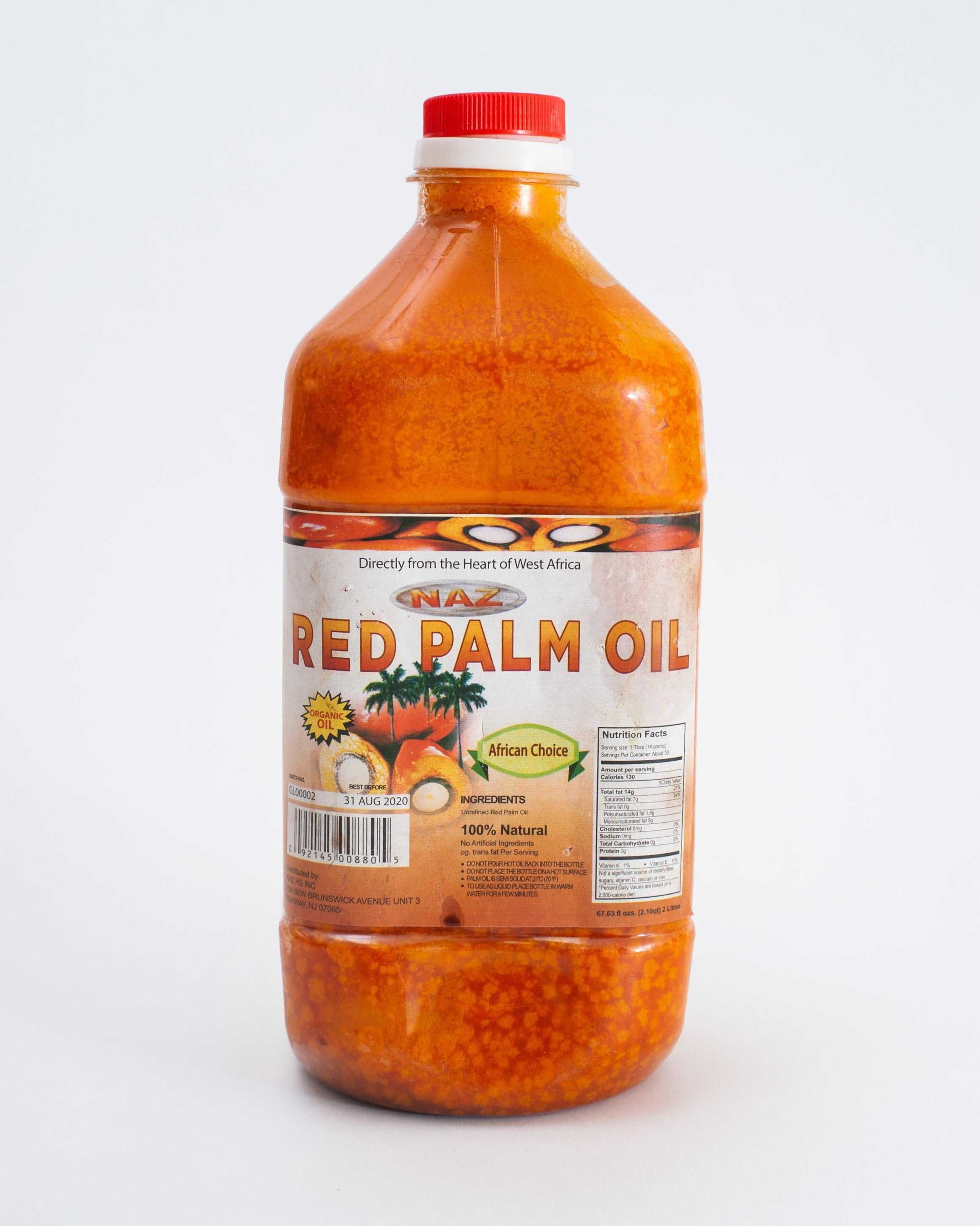 Naz Red Palm Oil - Walmart.com